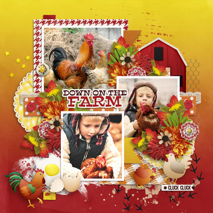 Animated Dream: Chicken Farm Word Art by Meagan's Creations