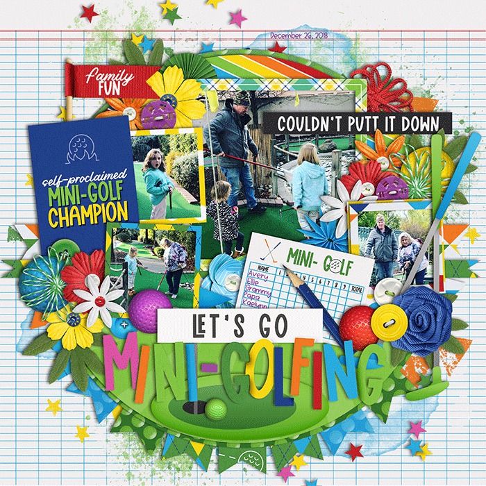 Fore: Mini-Golf Collection Bundle by Meagan's Creations