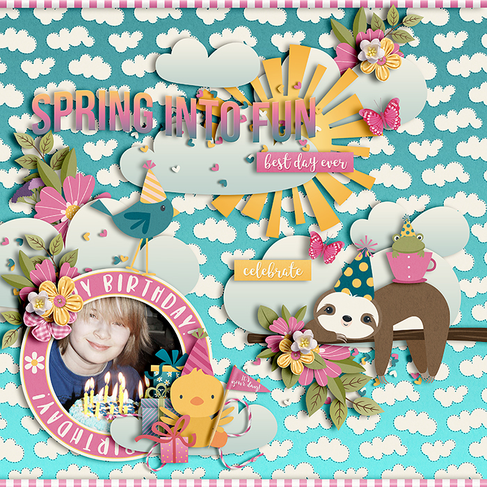 Spring Bday Bash by Meagan's Creations