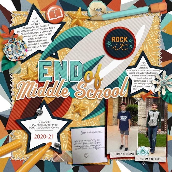 Scholar: Middle School Collection Bundle by Meagan's Creations