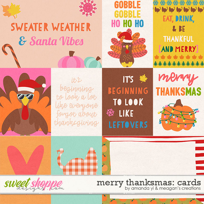 Merry Thanksmas: Collection Bundle by Amanda Yi & Meagan's Creations