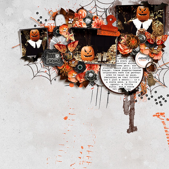 Digital Scrapbook Bundle| Black & White: October Bundle by Connection ...