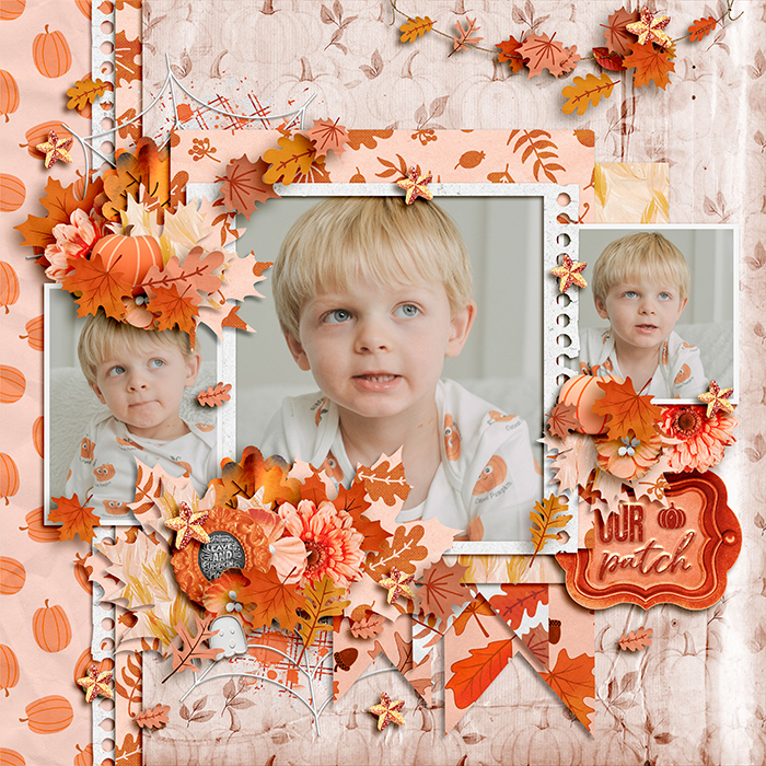Digital Scrapbook Bundle| Black & White: October Bundle by Connection ...