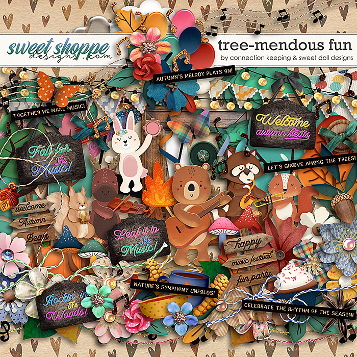 Digital Scrapbook Bundle | Tree-mendous Fun Bundle by Sweet Doll ...