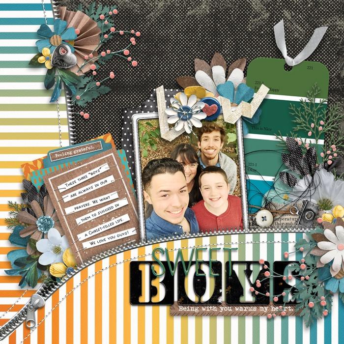 Digital Scrapbook Template Pack | Zipper Templates 01 by Connection ...