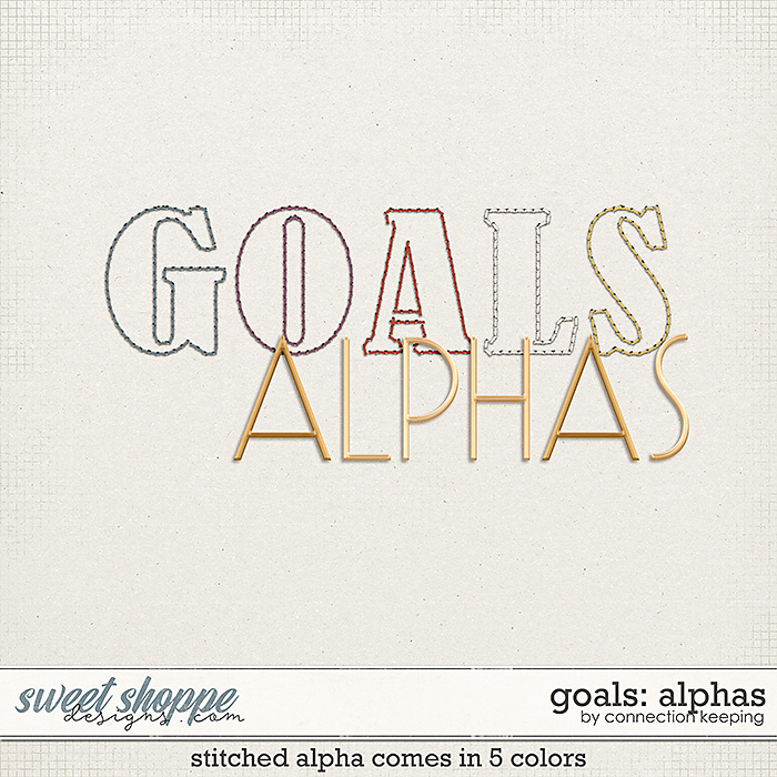 Digital Scrapbook Bundle |Goals Bundle by Connection Keeping | Sweet ...