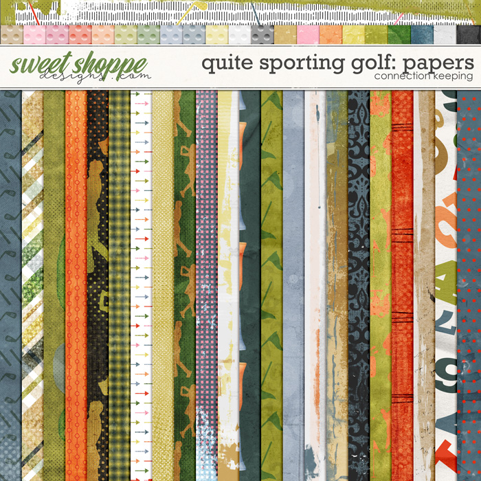 Digital Scrapbook Kit | Quite Sporting Golf Kit by Connection Keeping ...