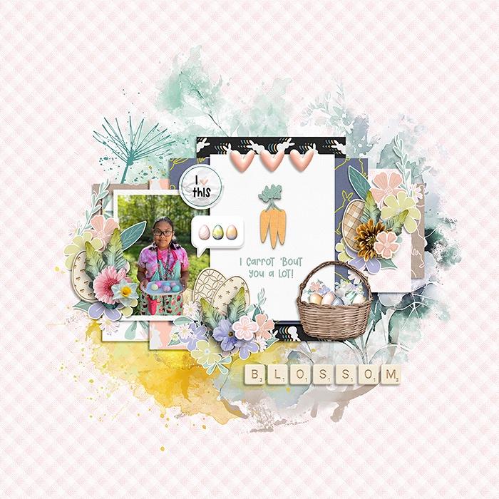 Digital Scrapbook Kit | Easter Joy Kit by Connection Keeping | Sweet ...