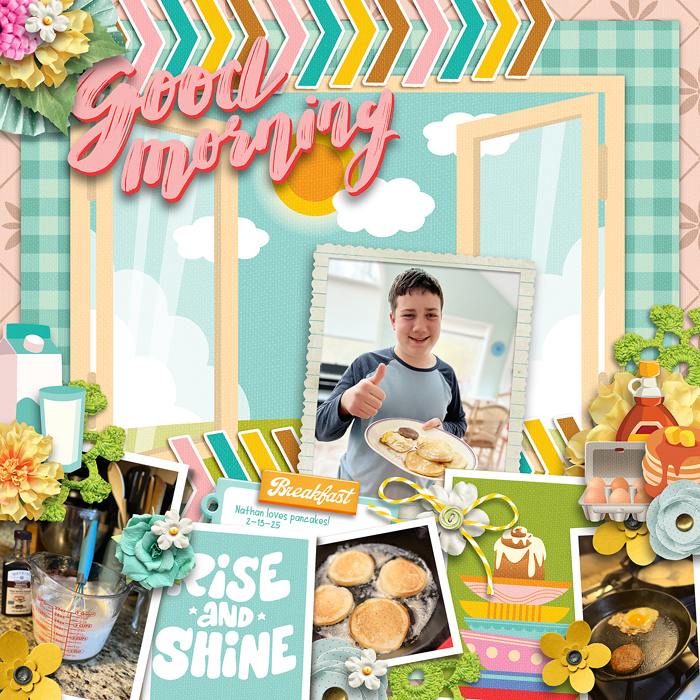 Digital Scrapbook Template Pack | Edge Templates 01 by Connection ...