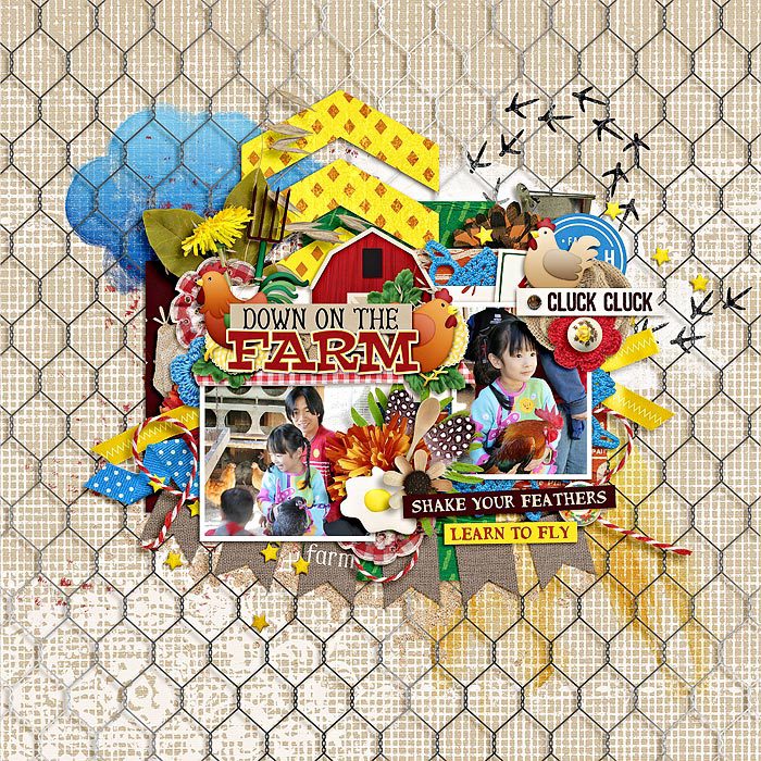 Animated Dream: Chicken Farm by Meagan's Creations and WendyP Designs