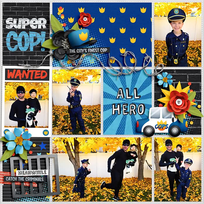 Animated Dream: Dog Cop by Meagan's Creations and WendyP Designs