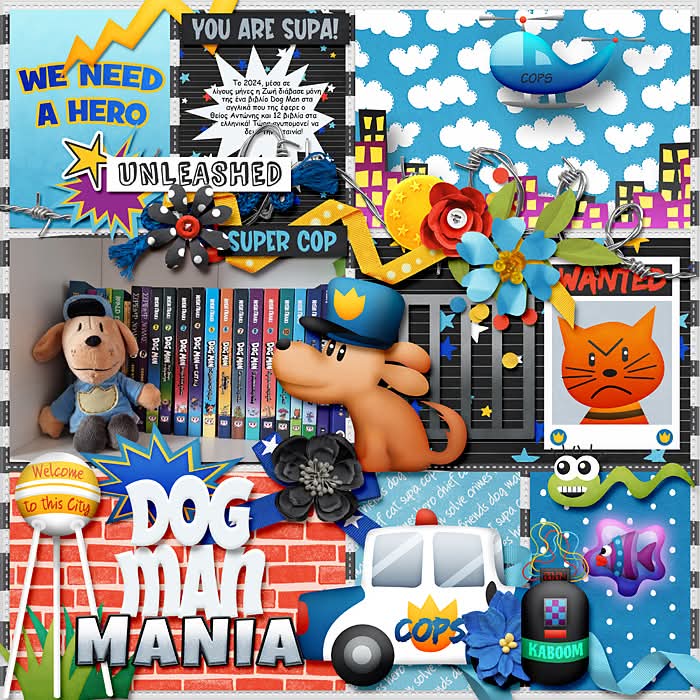 Animated Dream: Dog Cop by Meagan's Creations and WendyP Designs