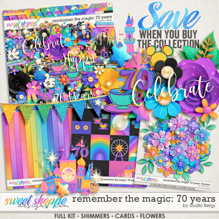 Remember the Magic: 70 YEARS:- COLLECTION & *FWP* by Studio Flergs