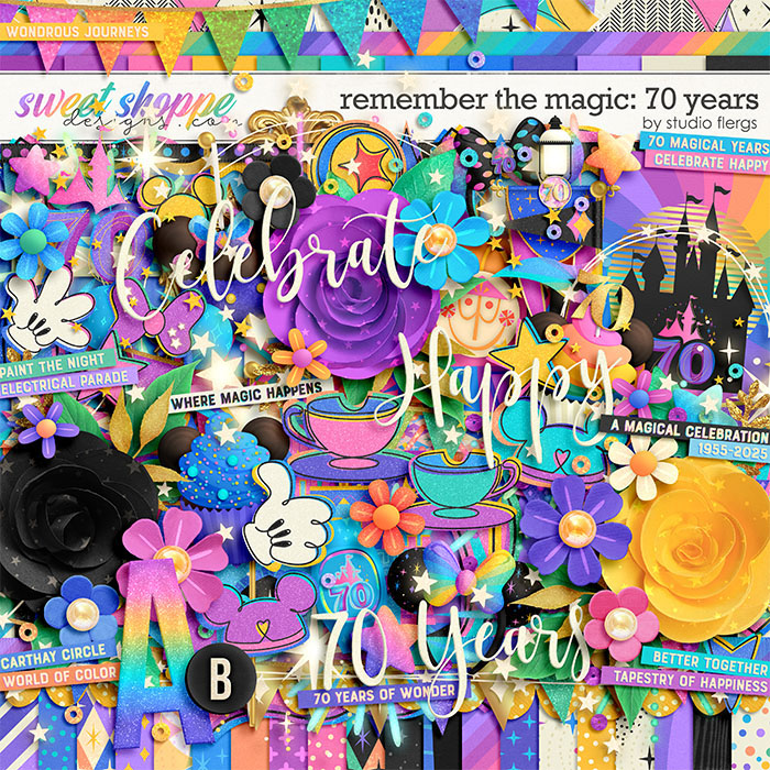 Remember the Magic: 70 YEARS by Studio Flergs