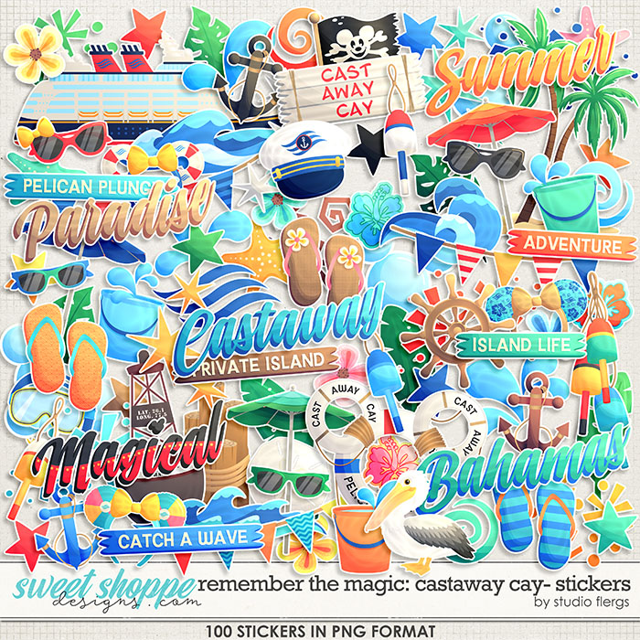 Remember the Magic: CASTAWAY CAY- COLLECTION & *FWP* by Studio Flergs