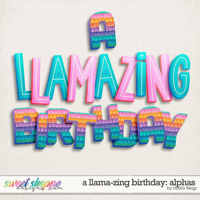 A Llama-zing Birthday: COLLECTION & *FWP* by Studio Flergs