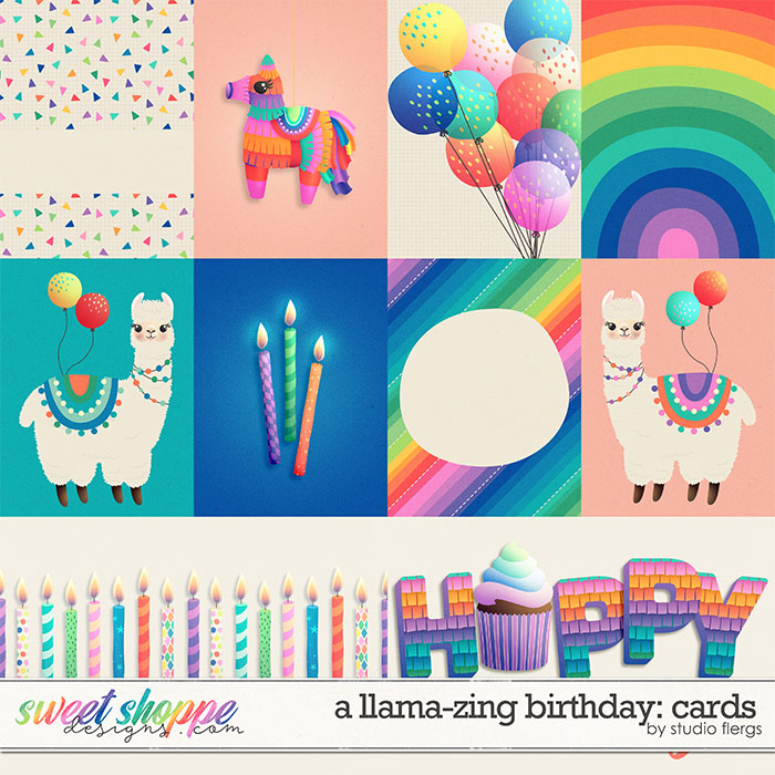 A Llama-zing Birthday: COLLECTION & *FWP* by Studio Flergs
