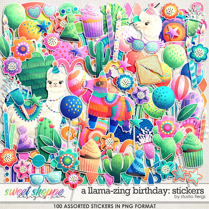 A Llama-zing Birthday: COLLECTION & *FWP* by Studio Flergs