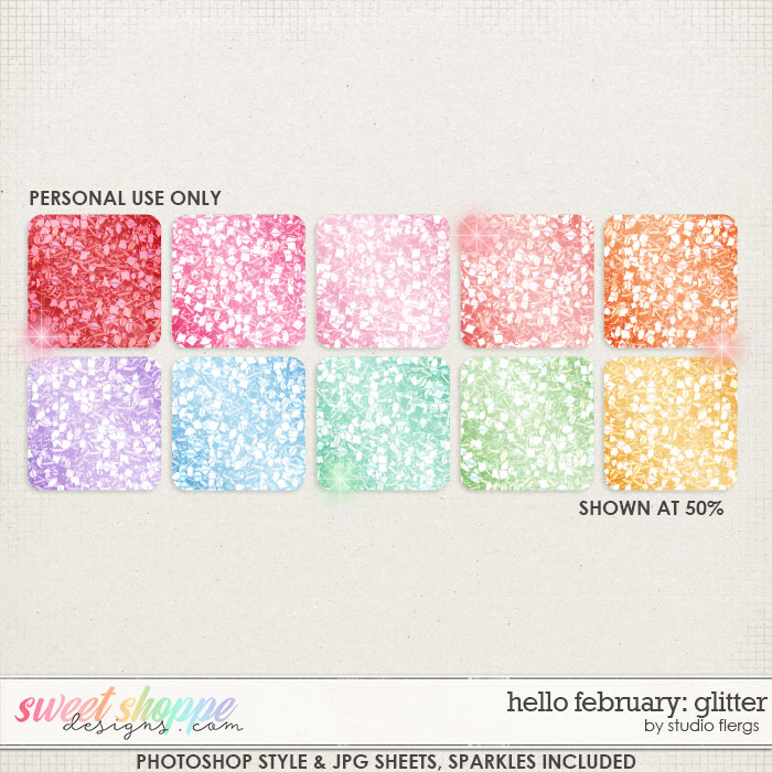 Hello: February- COLLECTION & *FWP* by Studio Flergs