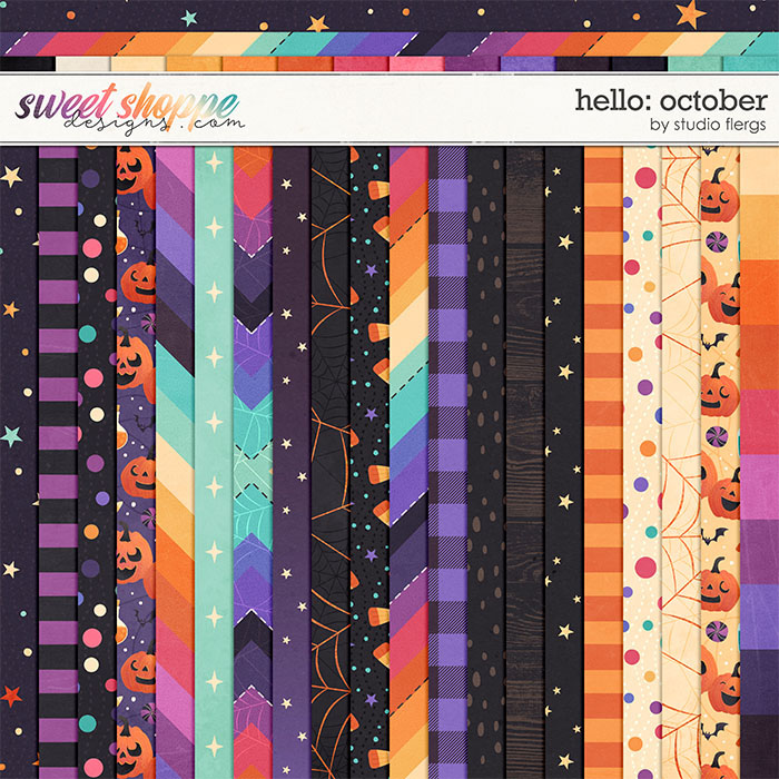 Hello: October- COLLECTION & *FWP* by Studio Flergs