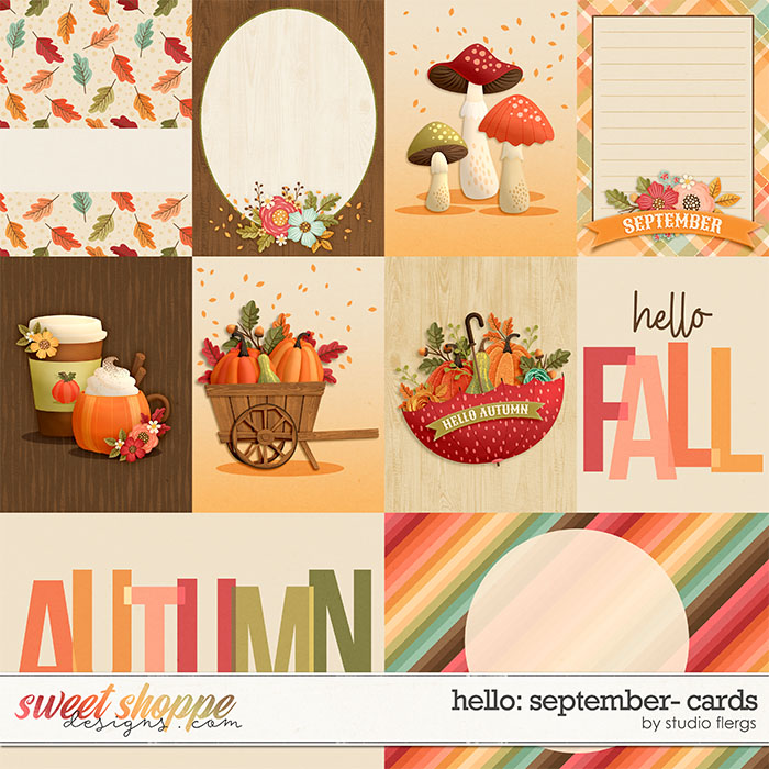 Hello: September- CARDS by Studio Flergs