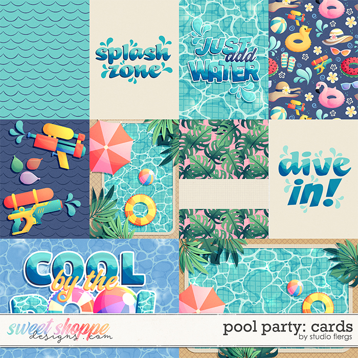 Pool Party: CARDS by Studio Flergs