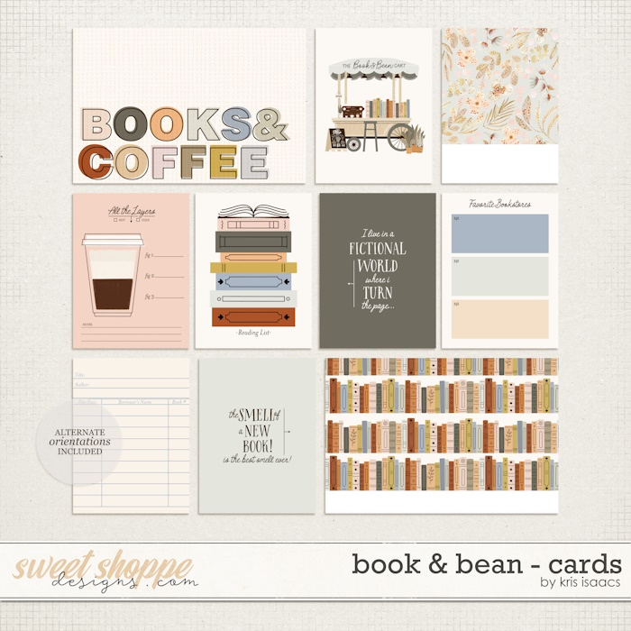 Book & Bean | Collection - by Kris Isaacs Designs