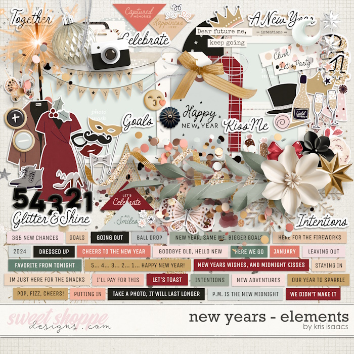 New Years | Kit - by Kris Isaacs Designs