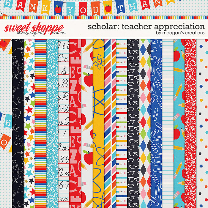 Scholar: Teacher Appreciation by Meagan's Creations