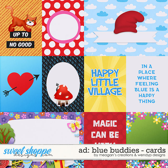 Animated Dream: Blue Buddies Collection Bundle by Meagan's Creations ...