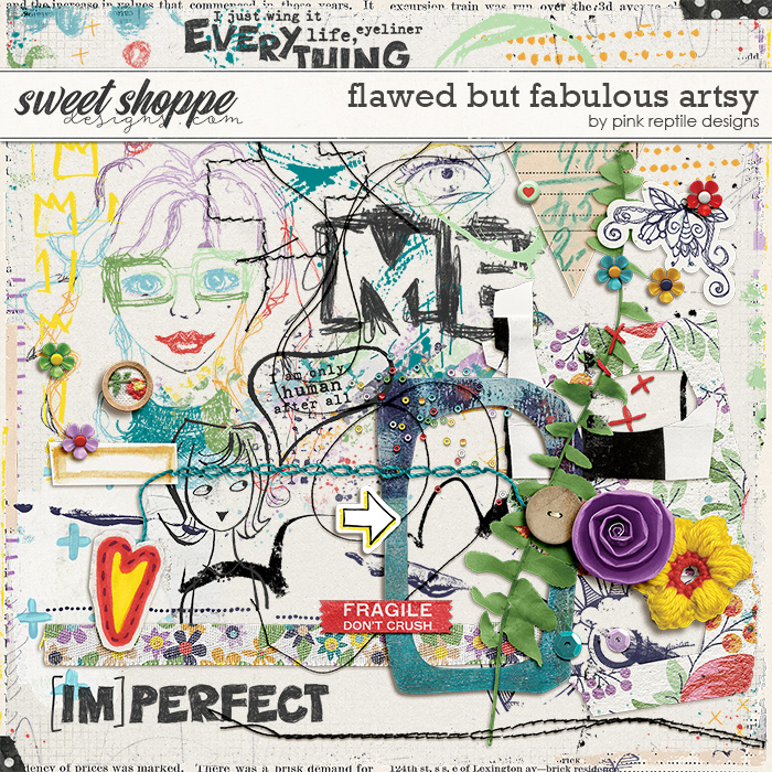 Flawed But Fabulous Bundle by Pink Reptile Designs