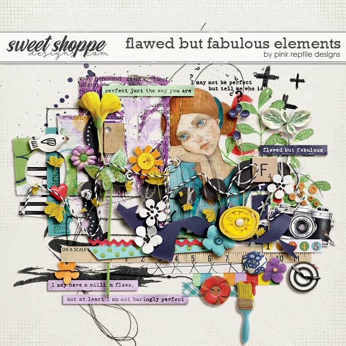 Flawed But Fabulous Bundle by Pink Reptile Designs