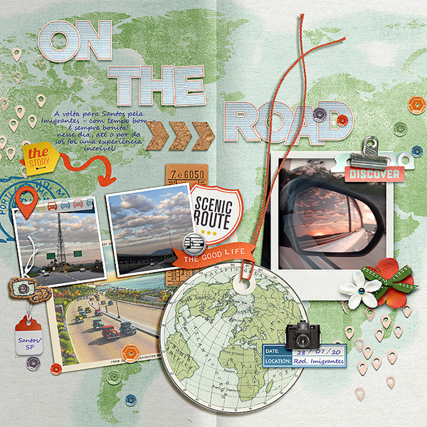 Scenic Route Templates by Pink Reptile Designs