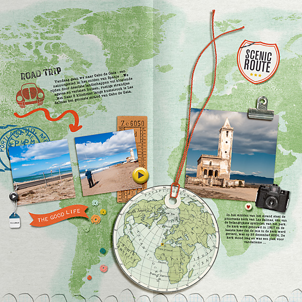 Scenic Route Templates by Pink Reptile Designs