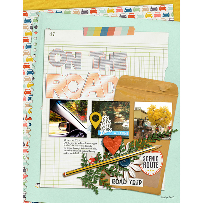 Scenic Route Templates by Pink Reptile Designs