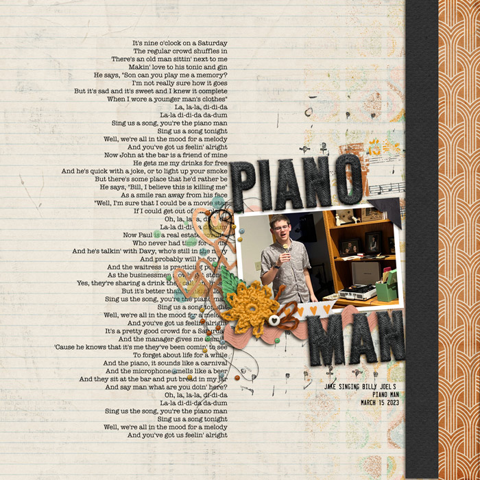 Soundtrack Of My Life EXTRAS Bundle by Pink Reptile Designs