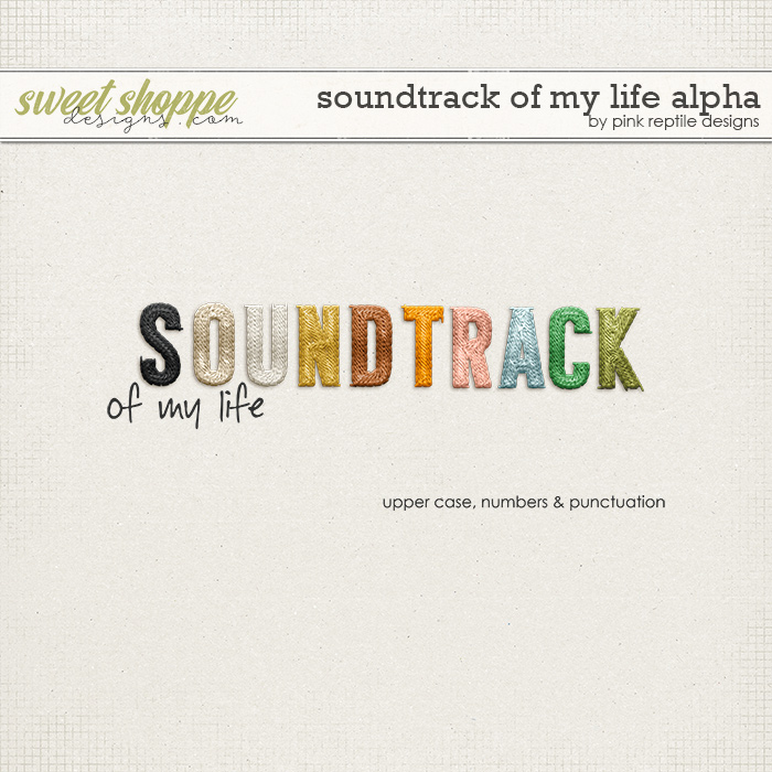 Soundtrack Of My Life EXTRAS Bundle by Pink Reptile Designs