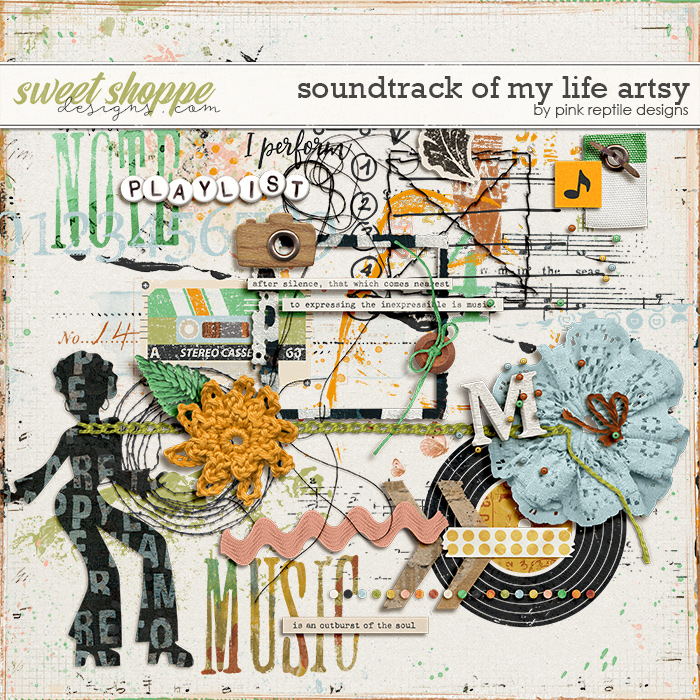 Soundtrack Of My Life EXTRAS Bundle by Pink Reptile Designs