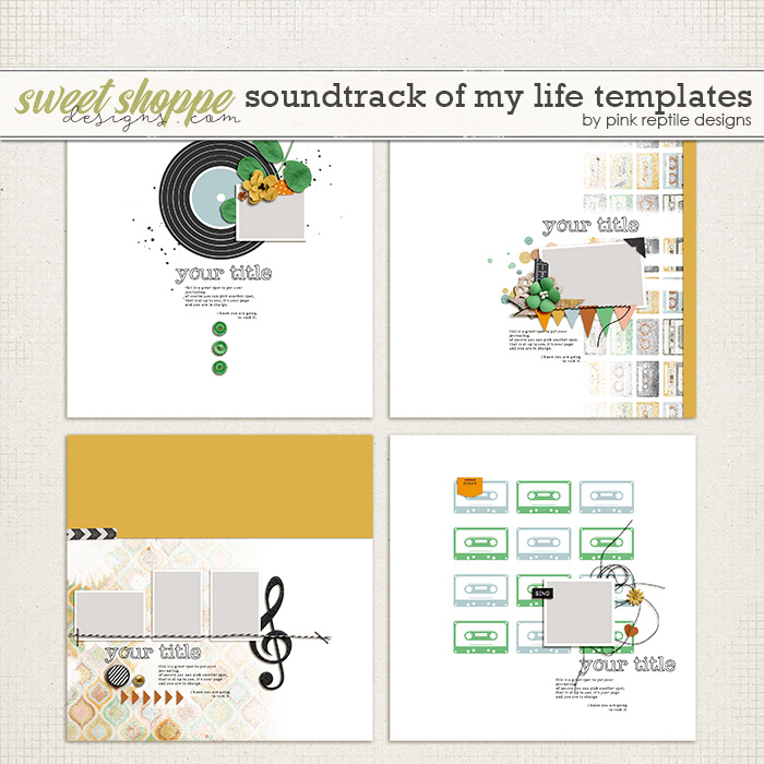 Soundtrack Of My Life Bundle by Pink Reptile Designs