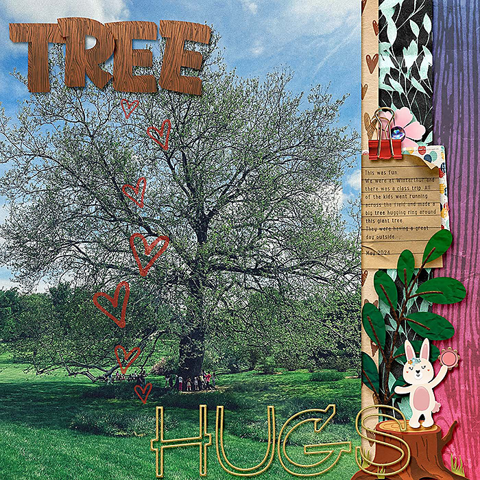 Digital Scrapbook Kit | Tree-mendous Fun Kit by Sweet Doll Designs and Connection Keeping ...