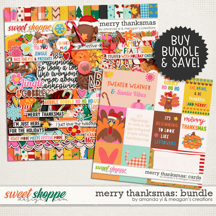 Merry Thanksmas: Collection Bundle by Amanda Yi & Meagan's Creations