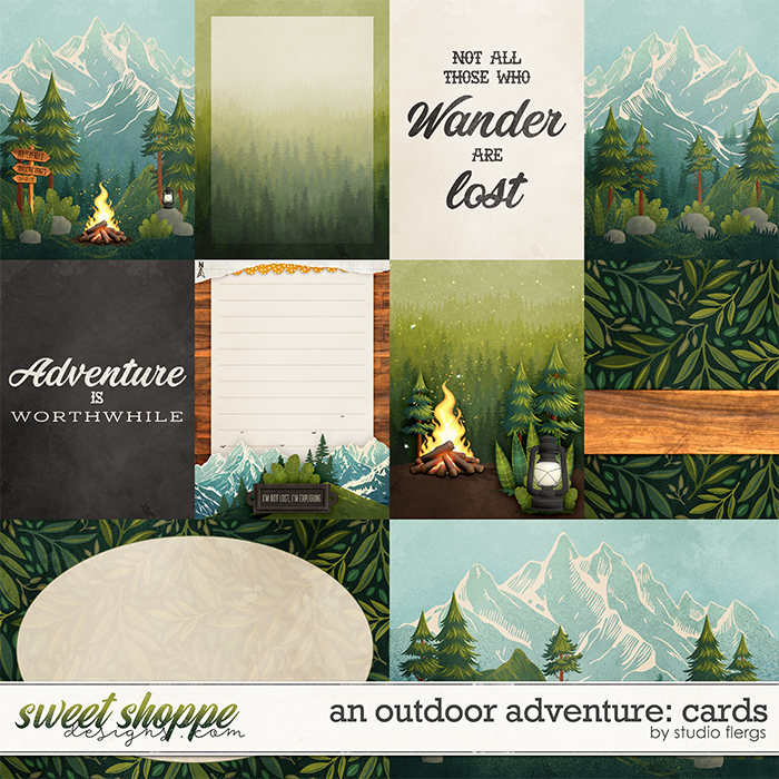 An Outdoor Adventure: CARDS by Studio Flergs