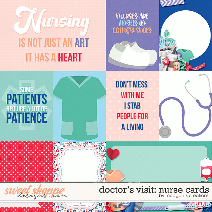 Doctor's Visit: Nurse Cards by Meagan's Creations