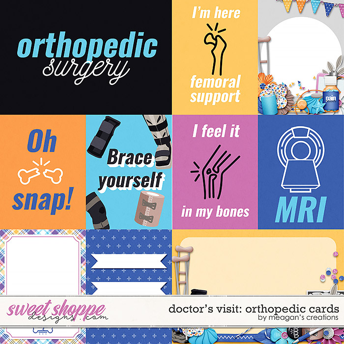 Doctor's Visit: Orthopedic Cards by Meagan's Creations
