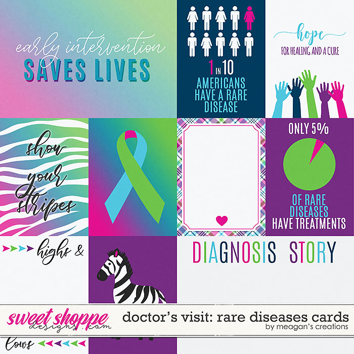 Doctor's Visit: Rare Diseases Cards by Meagan's Creations