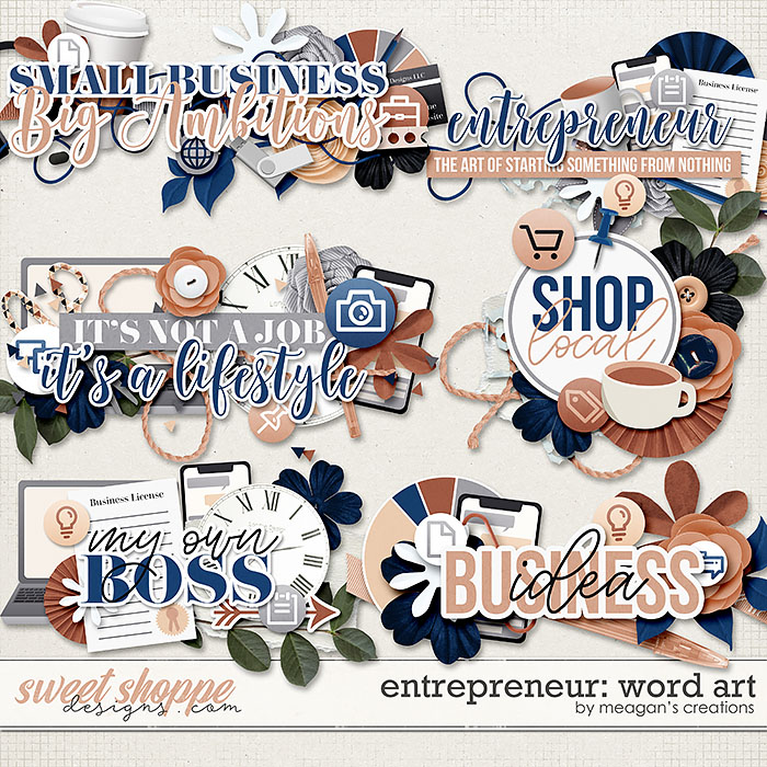 Entrepreneur: Word Art by Meagan's Creations