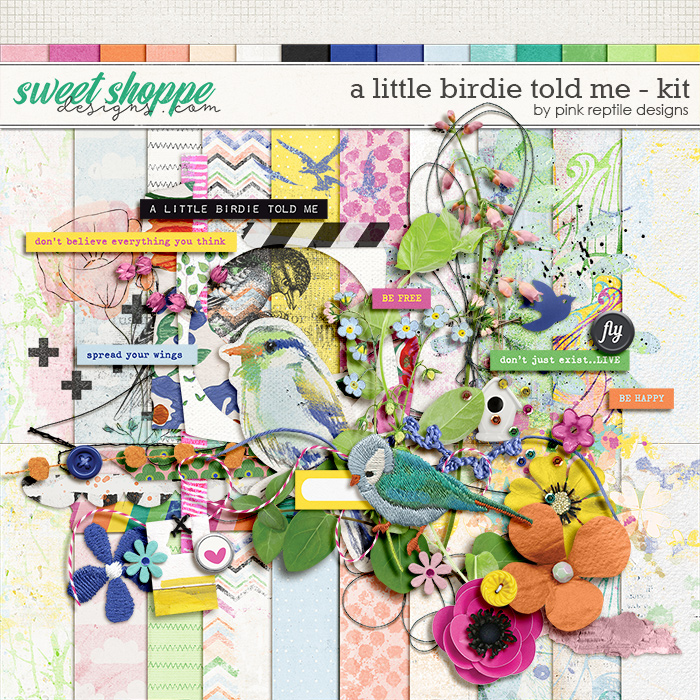A Little Birdie Told Me Kit by Pink Reptile Designs