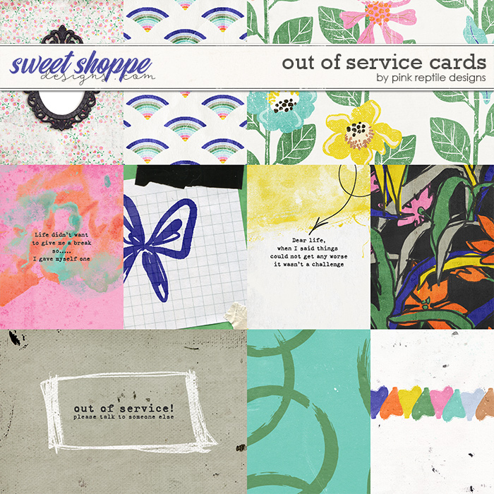 Out Of Service Cards by Pink Reptile Designs