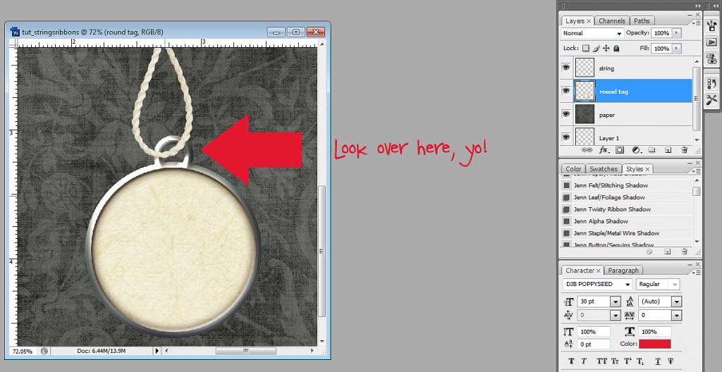 Tutorials by Sweet Shoppe Designs » Playing with Strings, Ribbons ...