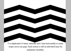 Tutorials by Sweet Shoppe Designs » Make Your Own Chevrons in Photoshop